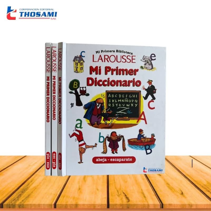 Mi primer Diccionario Larousse 3 tomos – Corporación Editorial THOSAMI ...